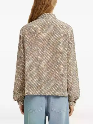 Marni Printed Silk Crêpe De Chine Shirt