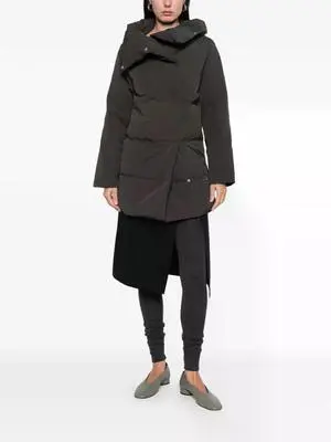 Paloma Wool Hooded Button Coat - Brown