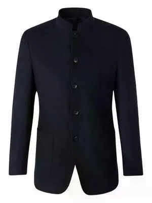 ATELIER MUNRO Mandarin-collar Wool Jacket