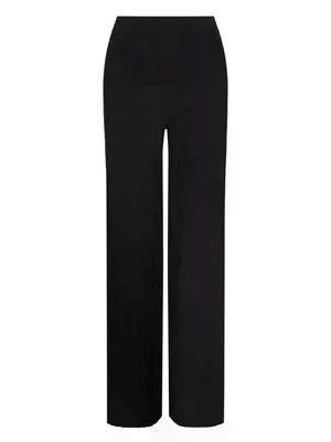 Emporio Armani Pleated Wide Leg Pants