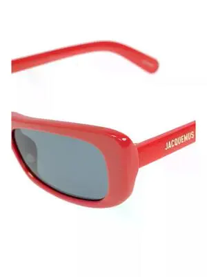 Jacquemus Capri Rectangle Sunglasses