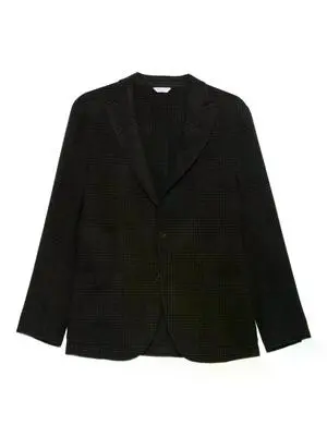 Boglioli Check-patterned Single-breasted Blazer
