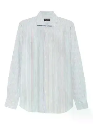 DELL'OGLIO Striped Buttoned Shirt