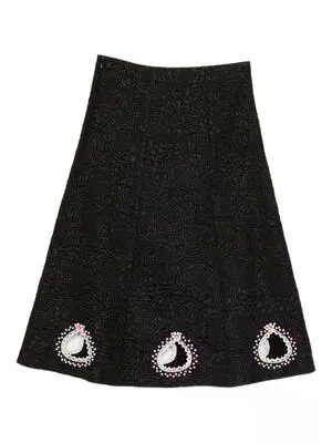 Cynthia Rowley Bead-embellished Skirt