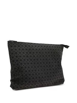 Issey Miyake Geometric-print Zip Clutch Bag
