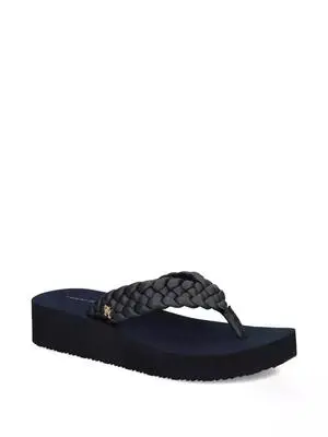 Tommy Hilfiger 38mm Braided Platform Flip-flops