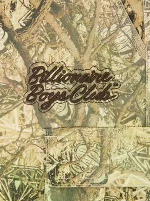 BILLIONAIRE BOYS CLUB Diamonds & Dollars Tree Camo Trousers