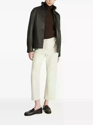 SLOWEAR Straight-leg Cropped Trousers