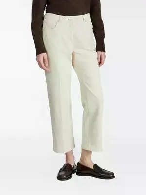 SLOWEAR Straight-leg Cropped Trousers