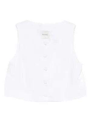 Posse Rio Button Vest Top