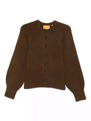 Guest In Residence Buttoned Knit Cardigan