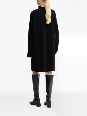 Marc O'polo Mini Mock-neck Dress - Black