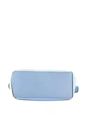 Loewe Puzzle Bag Leather Small Satchel - Blue