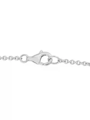 LB EXCLUSIVE 14k White Gold Diamond Pendant Necklace