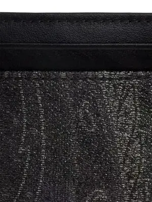 Etro Paisley-patterned Card Holder - Black