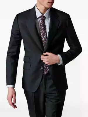 Paul Smith Wool Single-breasted Suit - Black