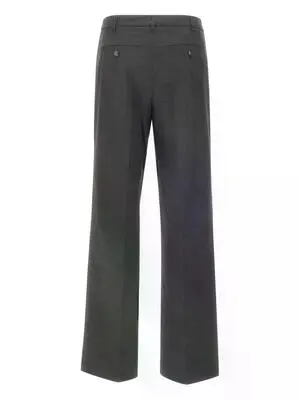 HERSKIND Jack Pleated Trousers - Grey