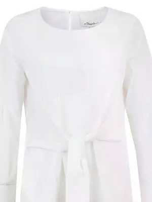 3.1 Phillip Lim Tie-front Blouse - Wh100 White
