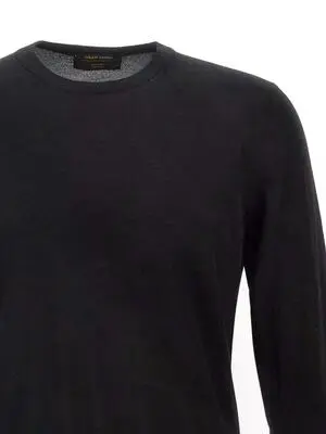 GRAN SASSO Crew-neck Sweater With Ribbed Trims