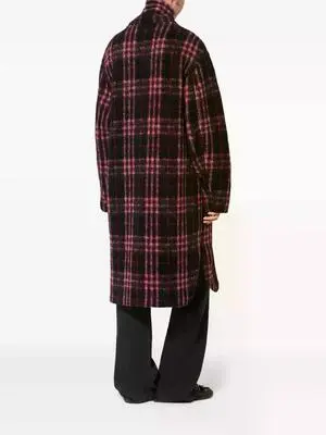 MARANT ETOILE Gabriel Checked Single-breasted Coat