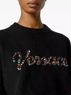 Versace Embroidered Sweater