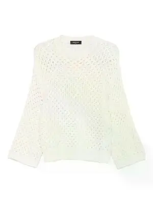 Fabiana Filippi Open Knit Sweater - Neutrals