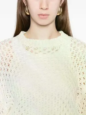 Fabiana Filippi Open Knit Sweater - Neutrals