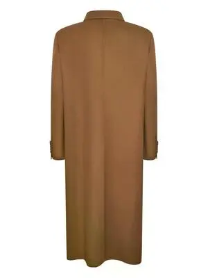TOM FORD Double-breasted Coat - Brown