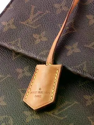 LOUIS VUITTON Cluny Top Handle Bb Satchel Monogram
