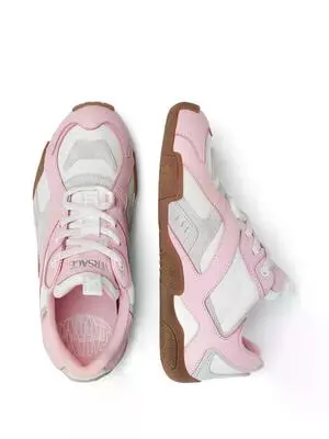 Versace Galaxia Low-top Lace-up Sneakers - Pink
