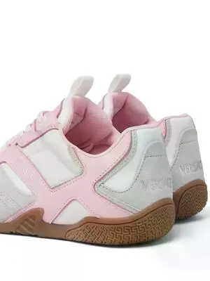 Versace Galaxia Low-top Lace-up Sneakers - Pink