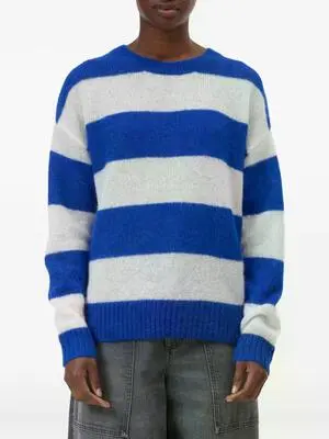Closed Striped Crew-neck Sweater