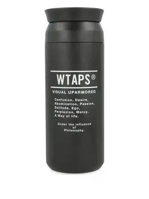 WTAPS X Kinto Printed-motif Bottle - Black