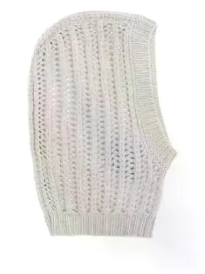 Brunello Cucinelli Ribbed Balaclava