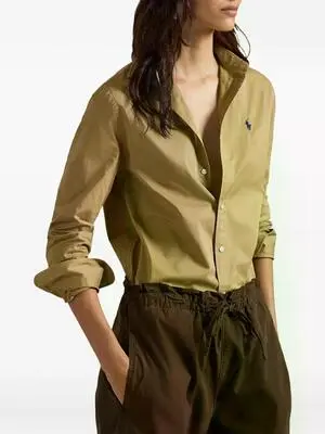 Polo Ralph Lauren Long-sleeved Twill Shirt - Neutrals