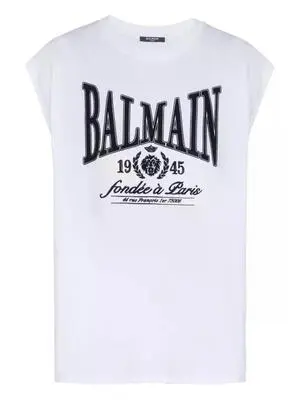 Balmain Printed T-shirt - White