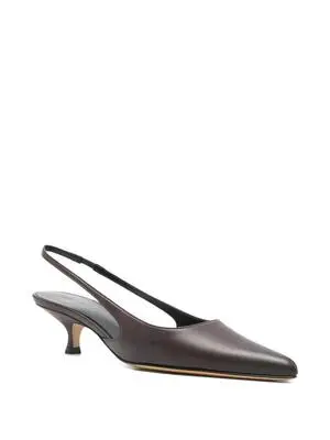 ERALDO 40mm Slingback Point-toe Heeled Pumps