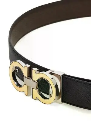 FERRAGAMO Reversible Gancini-buckle Belt