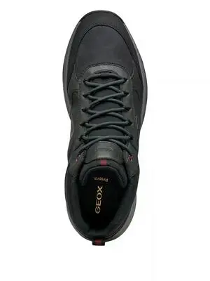 Geox Panelled Lace-up Ankle Boots