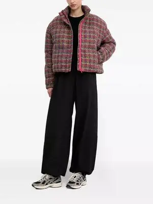 Emporio Armani Plaid Puffer Jacket