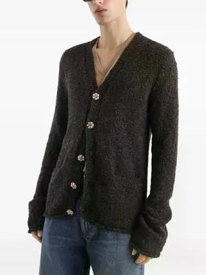 Dolce & Gabbana Buttoned Pocket Cardigan - Black