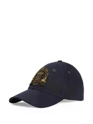 Dolce & Gabbana Logo-appliqué Cap - Blue