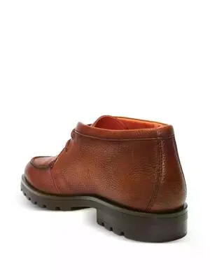 Santoni Lace-up Boots - Brown