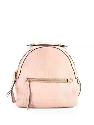 Fendi Silver Tone Backpacks For Women