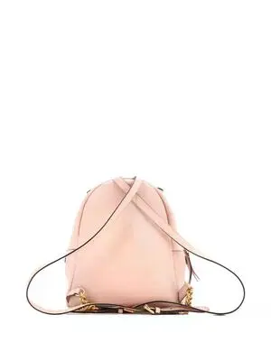 Fendi Zucca Embossed Leather Mini Backpack