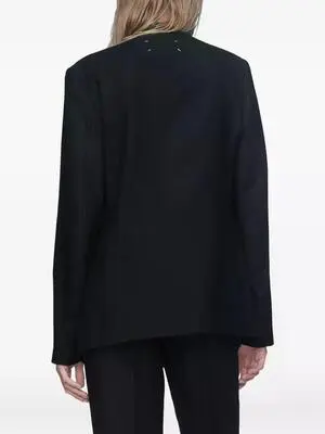 MAISON MARGIELA Four-stitch Open-front Blazer - Black