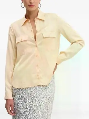 Patrizia Pepe Buttoned Pocket Shirt