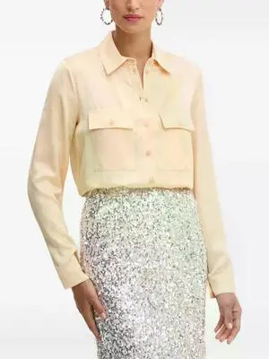 Patrizia Pepe Buttoned Pocket Shirt