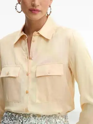 Patrizia Pepe Buttoned Pocket Shirt