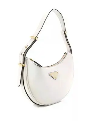 Prada Half Moon Small Hobo Bag - White